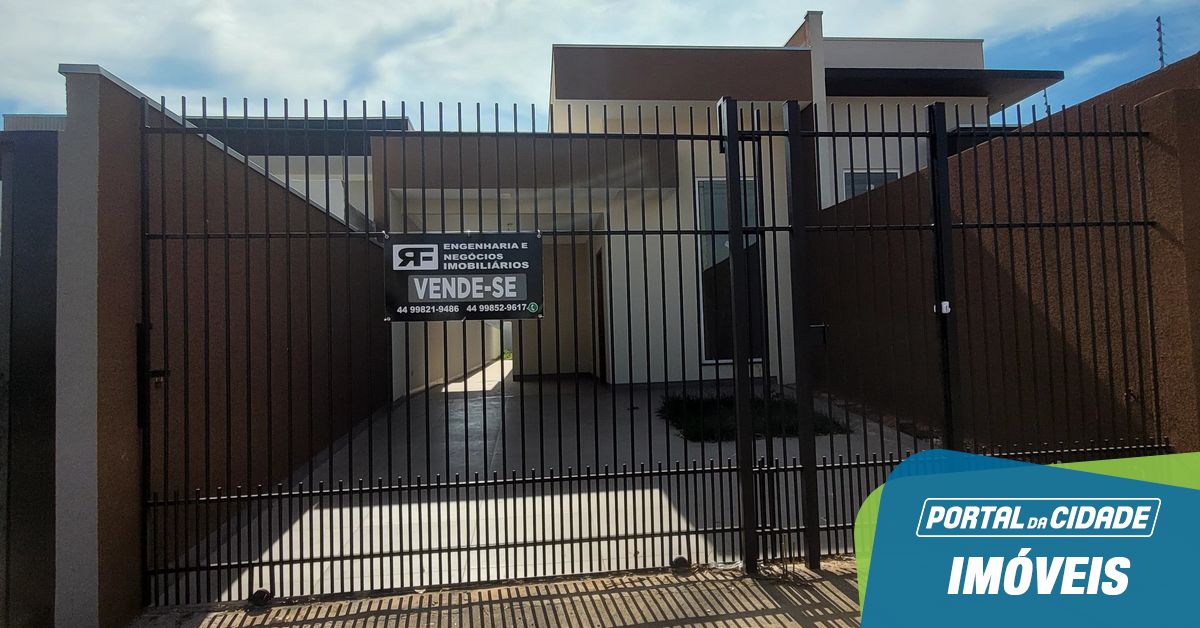 Casa à venda - 86m² - Jardim oásis - Paranavaí - PR | Portal da Cidade