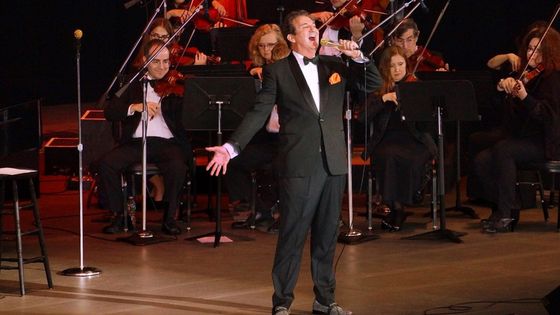 Rick Michel faz única apresentação do espetáculo Sinatra Forever em Poços