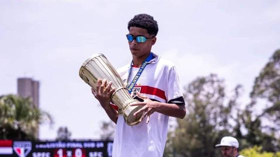 Arthur Fernandes, de Itu, conquista o título Paulista Sub-14 pelo São Paulo