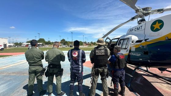 Pacientes de Lucas do Rio Verde recebem atendimento de urgência da Ciopaer