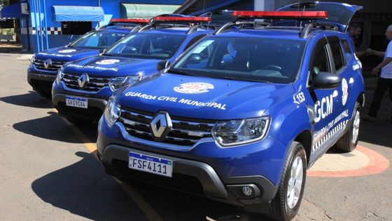 Frota da GCM é ampliada com 3 novas viaturas