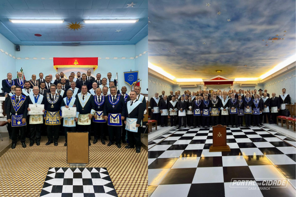 GOSP marca presença: Grão-Mestre visita duas lojas maçônicas em dois dias