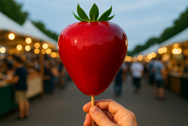 Big Food Fest traz morango do amor gigante a Atibaia em evento inédito
