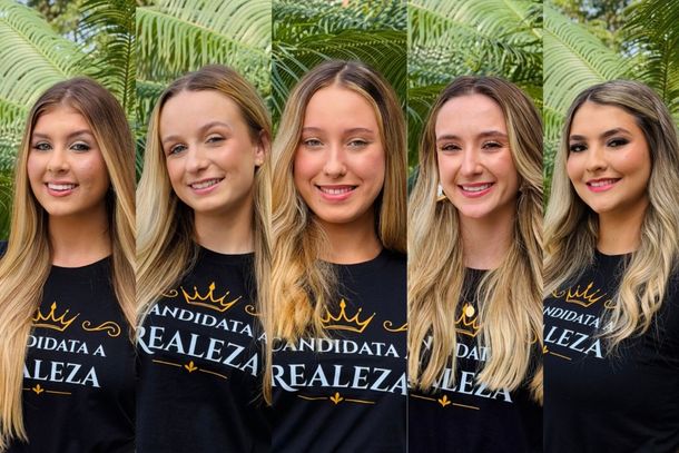 Conheça as candidatas à Realeza da 12ª Festa da Integração 2027