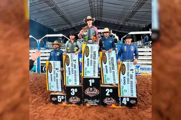 Douradina brilha na Expo Rios 2026; Leonardo Castelini é campeão e ...