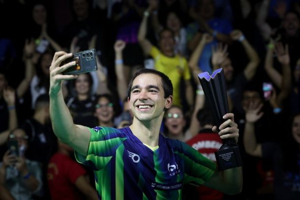 Em Foz, Calderano é campeão do WTT e confirma fase mágica com 27 vitórias