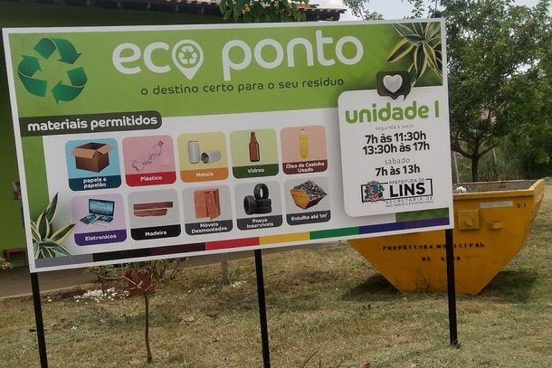 Confira os horários de funcionamento dos Ecopontos de Lins para o final de ano