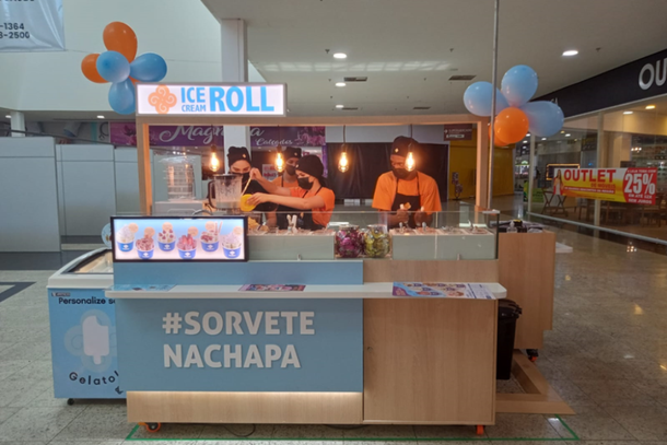 Franquia de sorvete na chapa Ice Cream Roll chegou em Penápolis