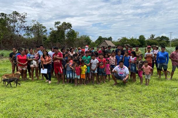 Aldeia Indígena Pedral recebe brinquedos arrecadados pela indígena Bia ...