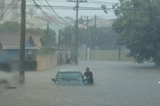 Temporal provoca alagamentos e mobiliza Defesa Civil em Americana