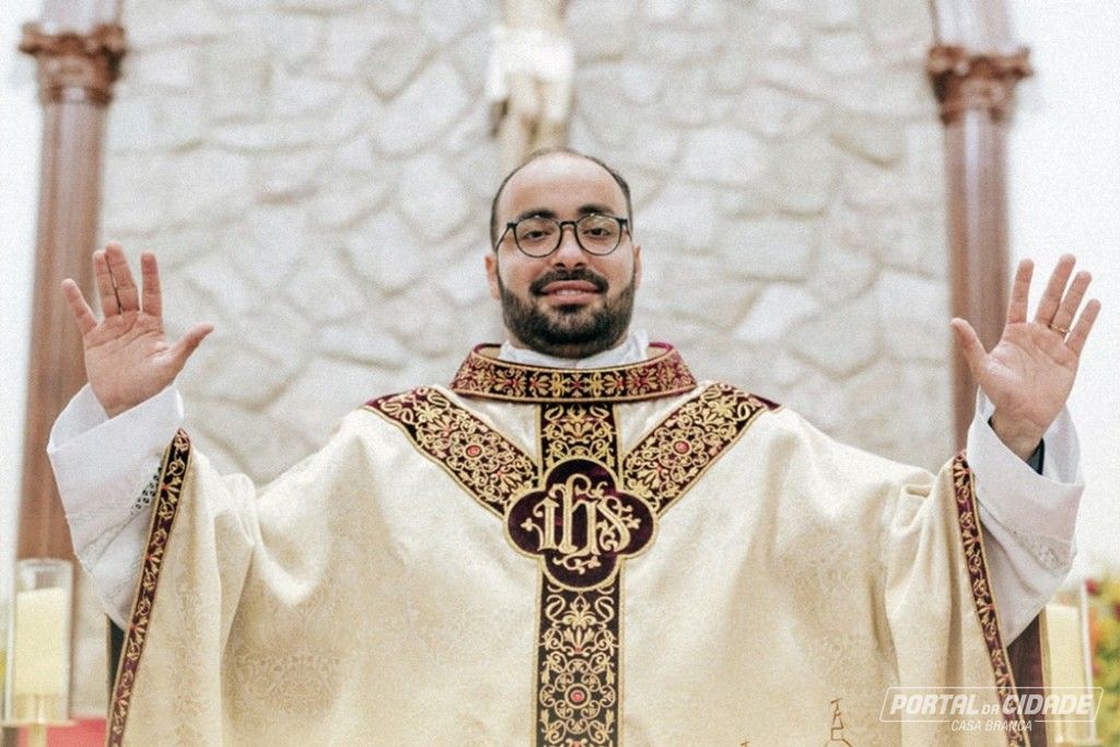 Novo padre da Igreja Matriz tem missa de acolhida neste sábado