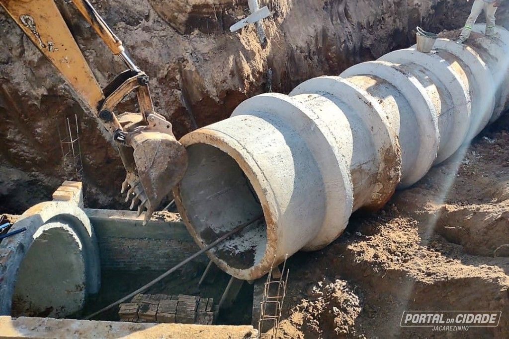 Concluída primeira etapa do manilhamento do Jardim Panorama em Jacarezinho