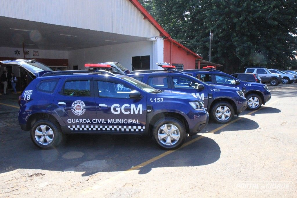 Frota da GCM é ampliada com 3 novas viaturas
