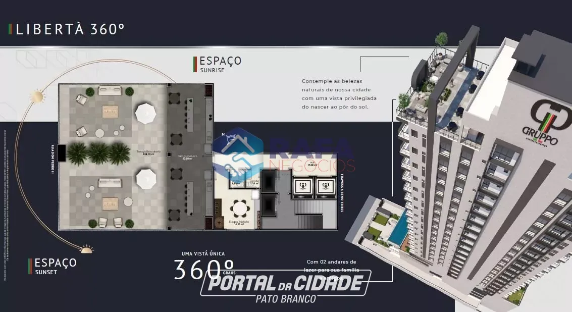 Apartamento à venda - 115m² - Centro - Pato Branco - PR | Portal da Cidade