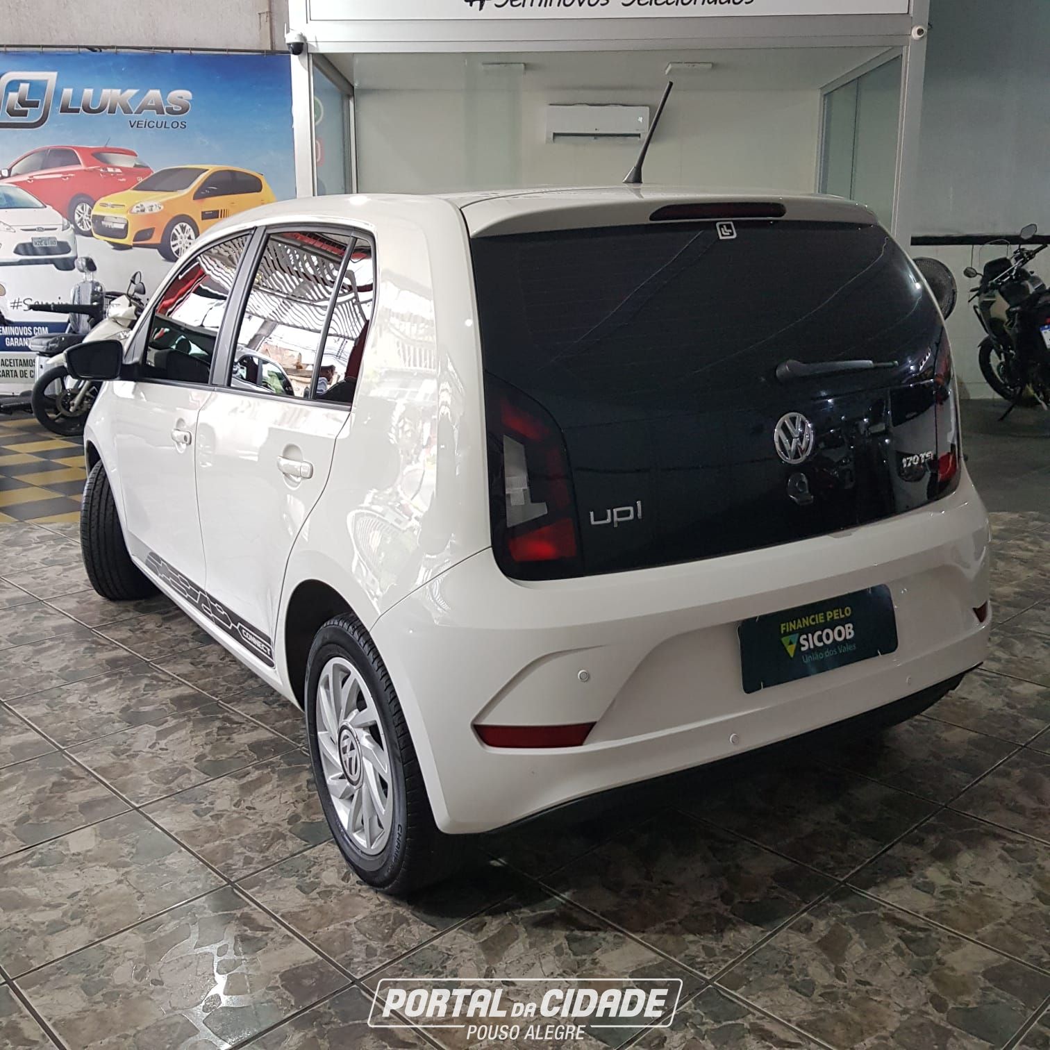 VW - VolksWagen up! - Connect 1.0 TSI Total Flex 12V 5p - 2019/2020 ...