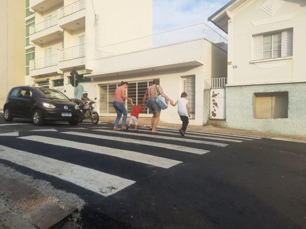 Travessia elevada é construída na região central de Andradas