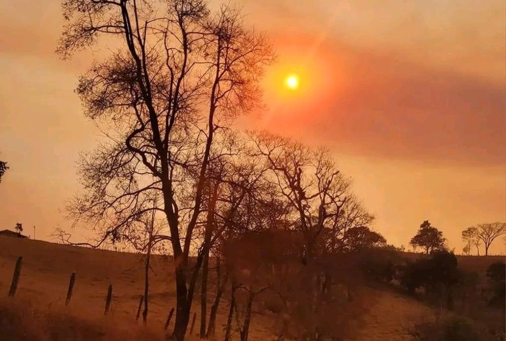 Entenda o porquê do “Sol vermelho” que foi visto em Andradas neste fim ...