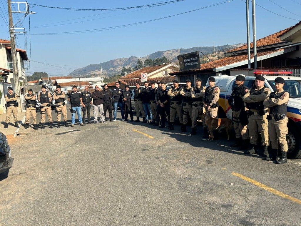 Operação Jack Daniels prende quatro foragidos em Santa Rita de Caldas