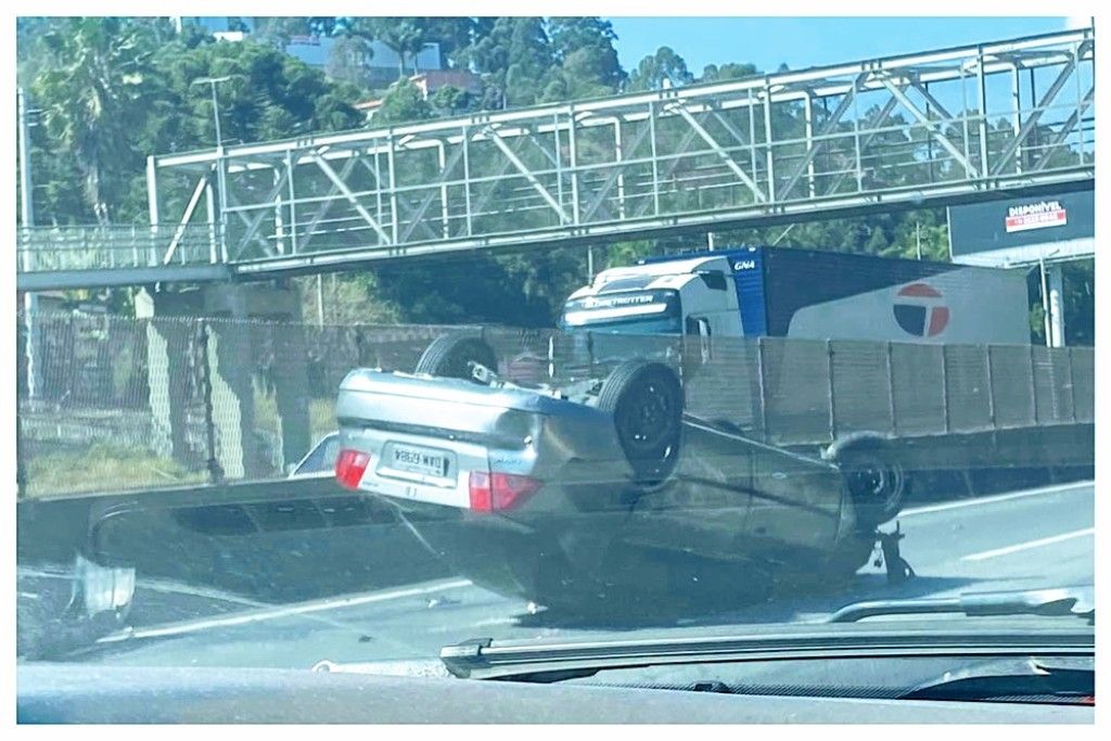 Grave acidente na Rodovia Fernão Dias causa congestionamento no km 58,2