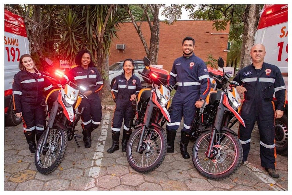 Novidade: Atibaia lança motolância do SAMU, serviço inédito na região