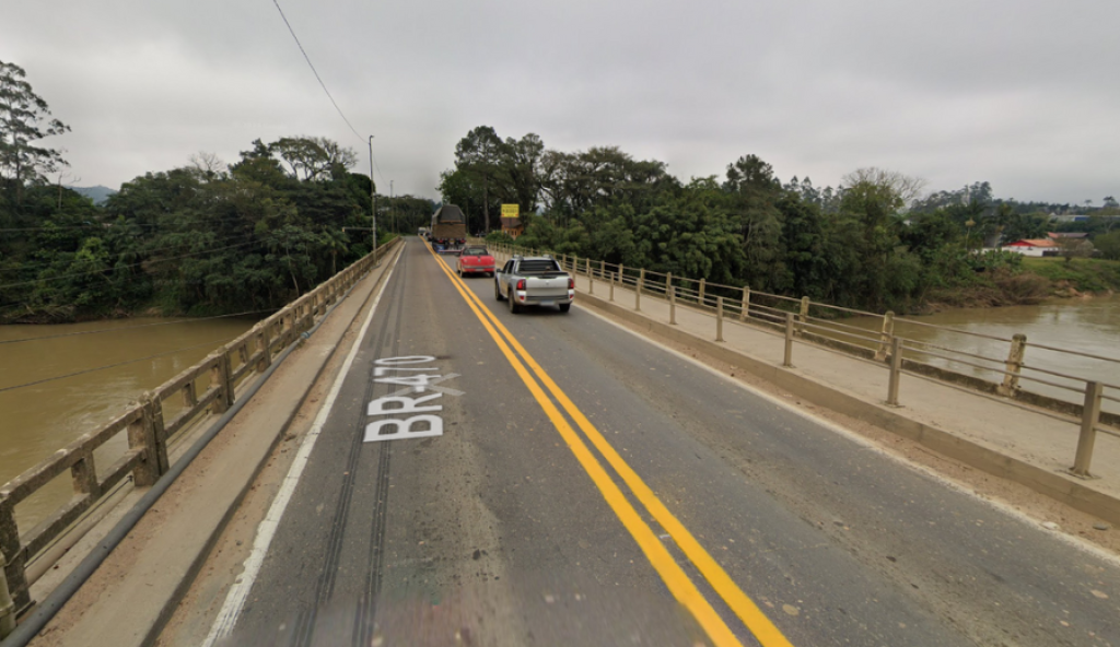 Atualização: BR-470 já está liberada no km 90, em Ascurra