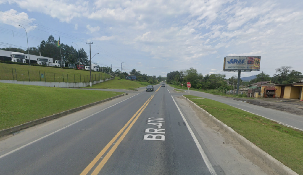 BR-470 passa por interdição total nesta quinta-feira, dia 9