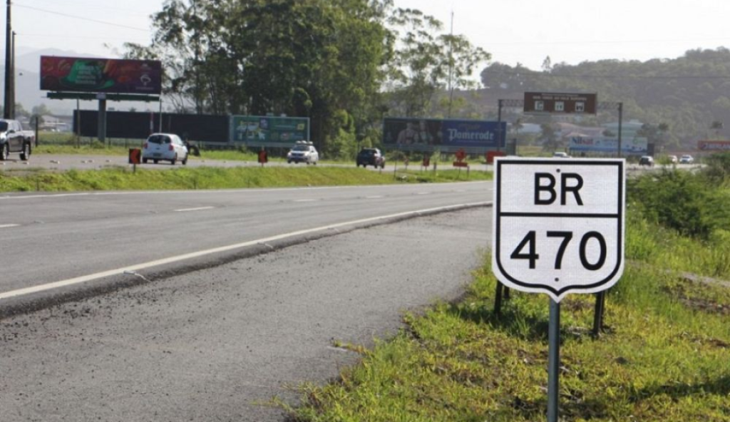 Travessia perigosa na BR-470 faz Câmara de Gaspar acionar Ministério ...