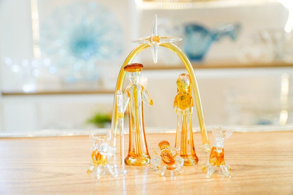 Árvore de Natal de cristal é novidade da festa em Pomerode