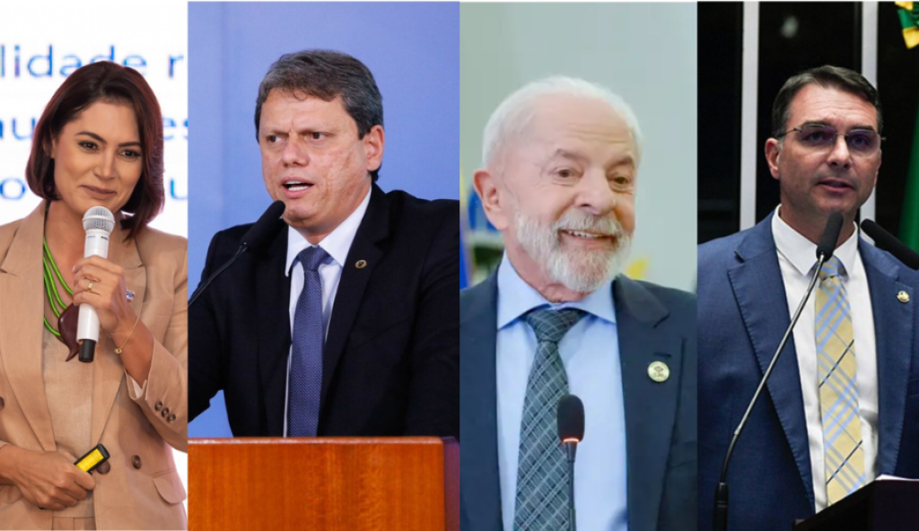 Lula larga na frente e Tarcísio aparece como nome competitivo da direita