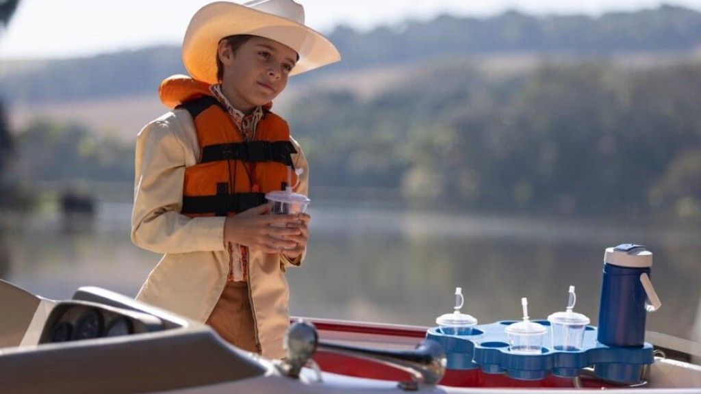 Conheça o ator mirim de Balneário Camboriú que faz vilão em filme nacional