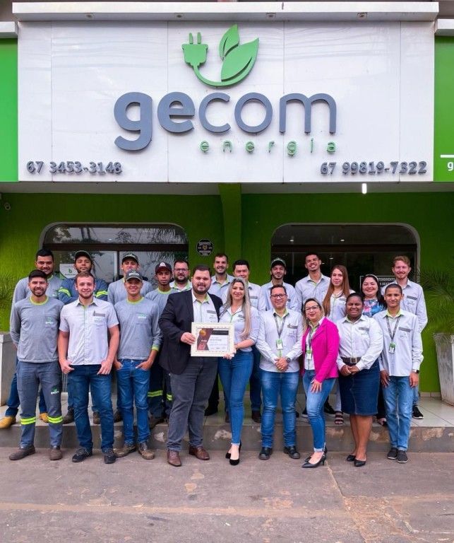 Gecom Energia é eleita melhor empresa de energia solar pelo 2º ano consecutivo