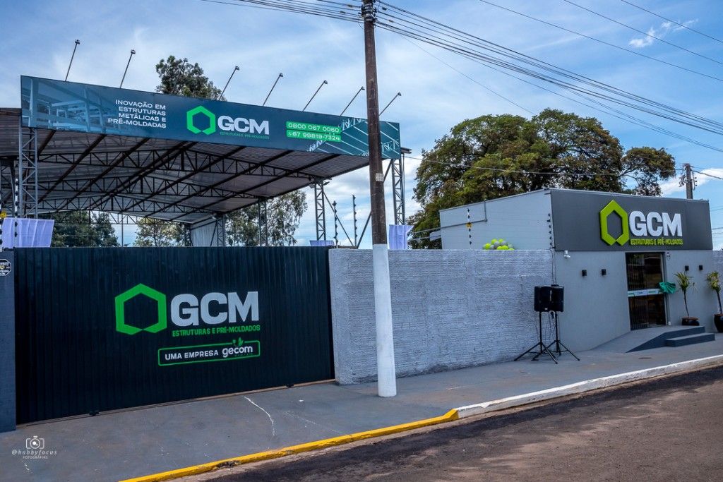 Grupo Gecom inaugura a GCM Estruturas Metálicas e Pré-Moldados
