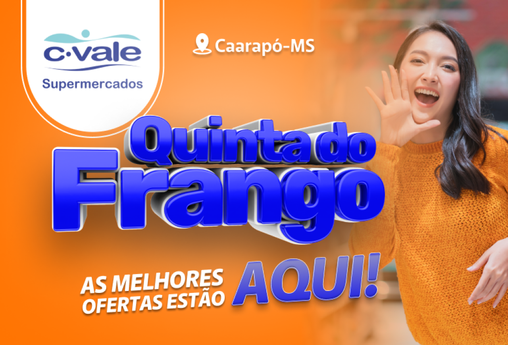 Quinta-feira do frango no supermercado C-vale