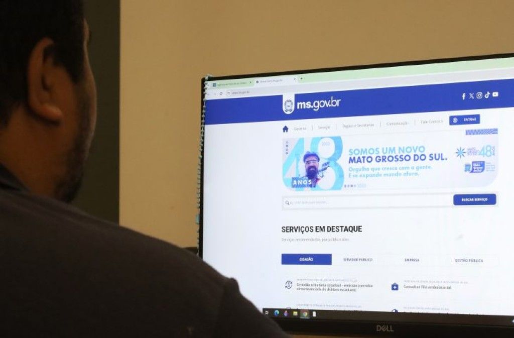 MS avança e ocupa 9ª posição no ranking nacional de serviços digitais