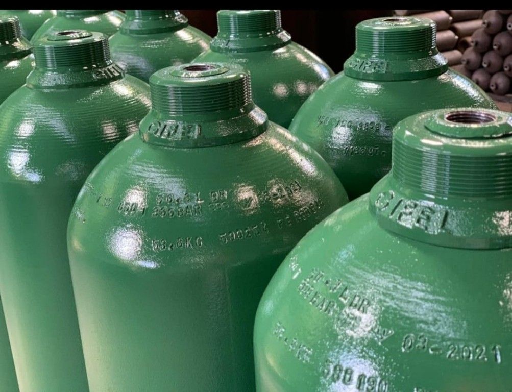 Empresa Gifel produz cilindros de oxigênio para fornecedor das unidades ...