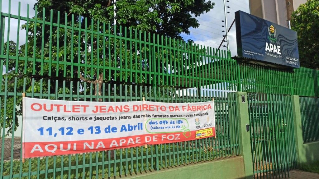 Outlet do Jeans é a oportunidade de renovar seu Guarda-roupas e fazer o bem