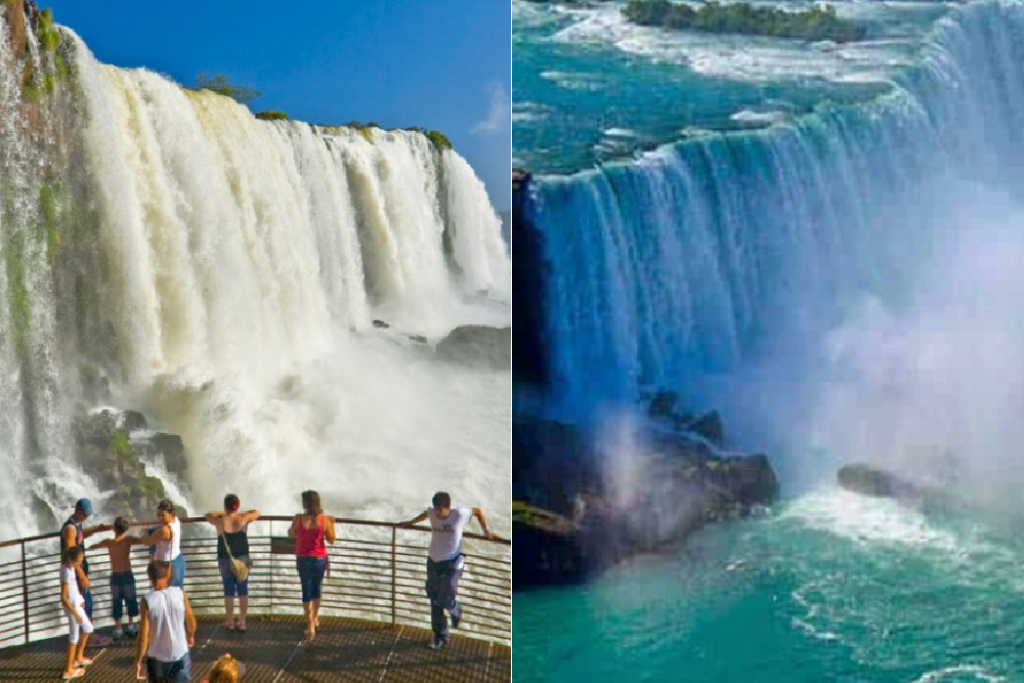 Cataratas do Iguaçu dão show de natureza e vencem disputa simbólica