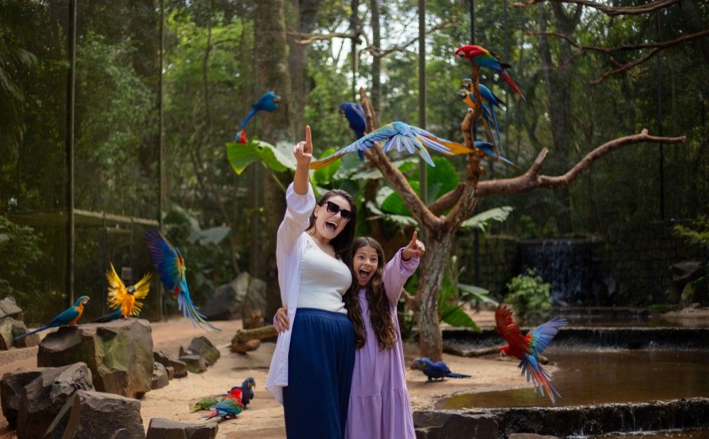 Parque das Aves reduz horário e reforça funcionamento diário no semestre