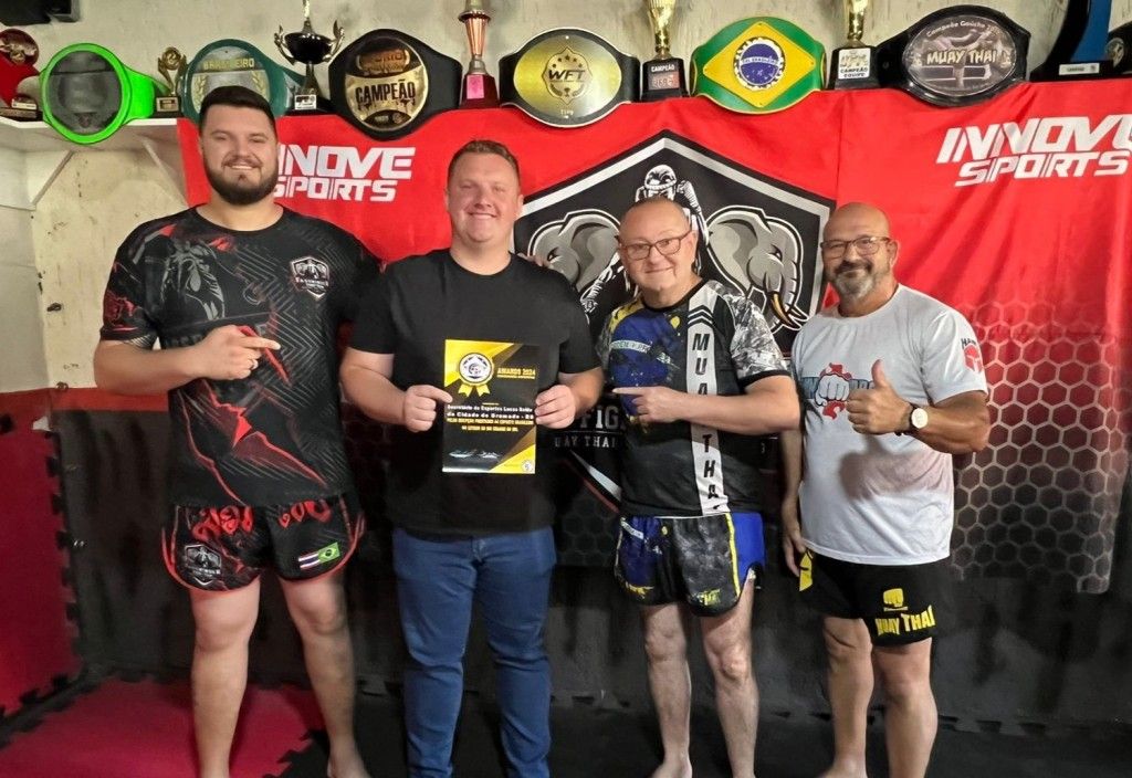 Secretário Lucas Roldo é homenageado pelo trabalho em prol do esporte ...