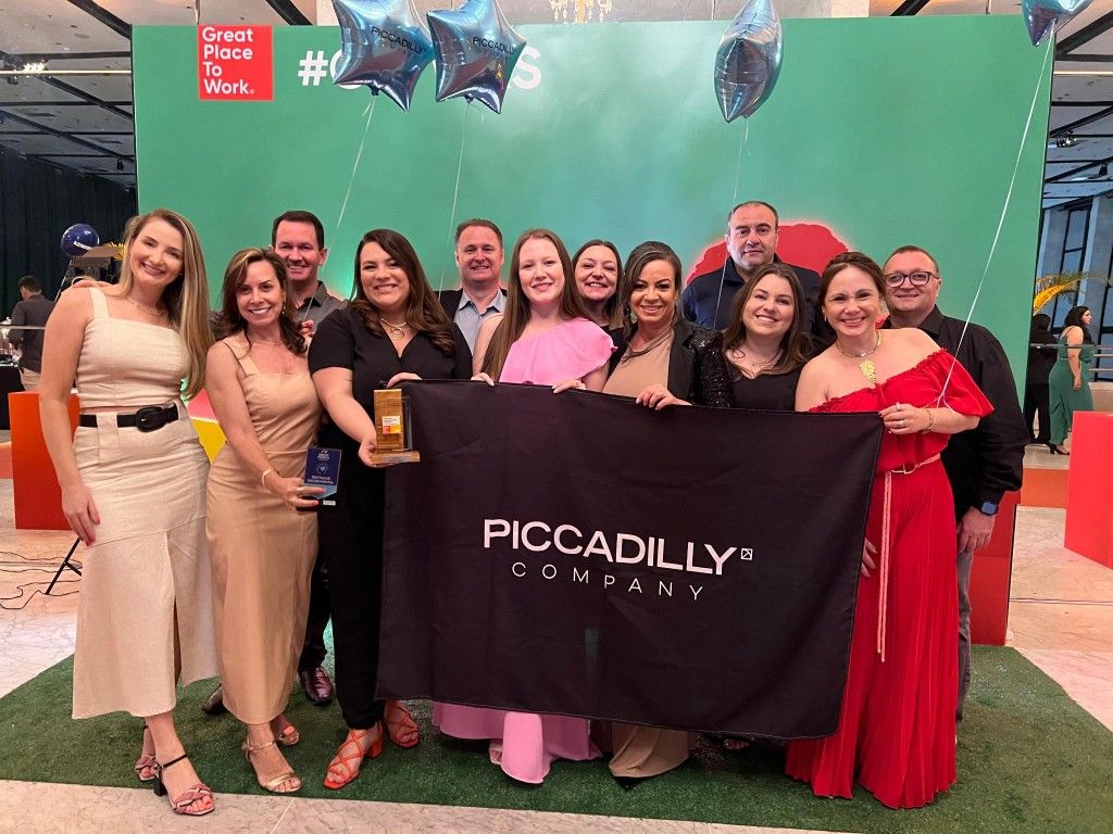 Piccadilly é reconhecida entre as 20 Melhores Empresas para Trabalhar no RS