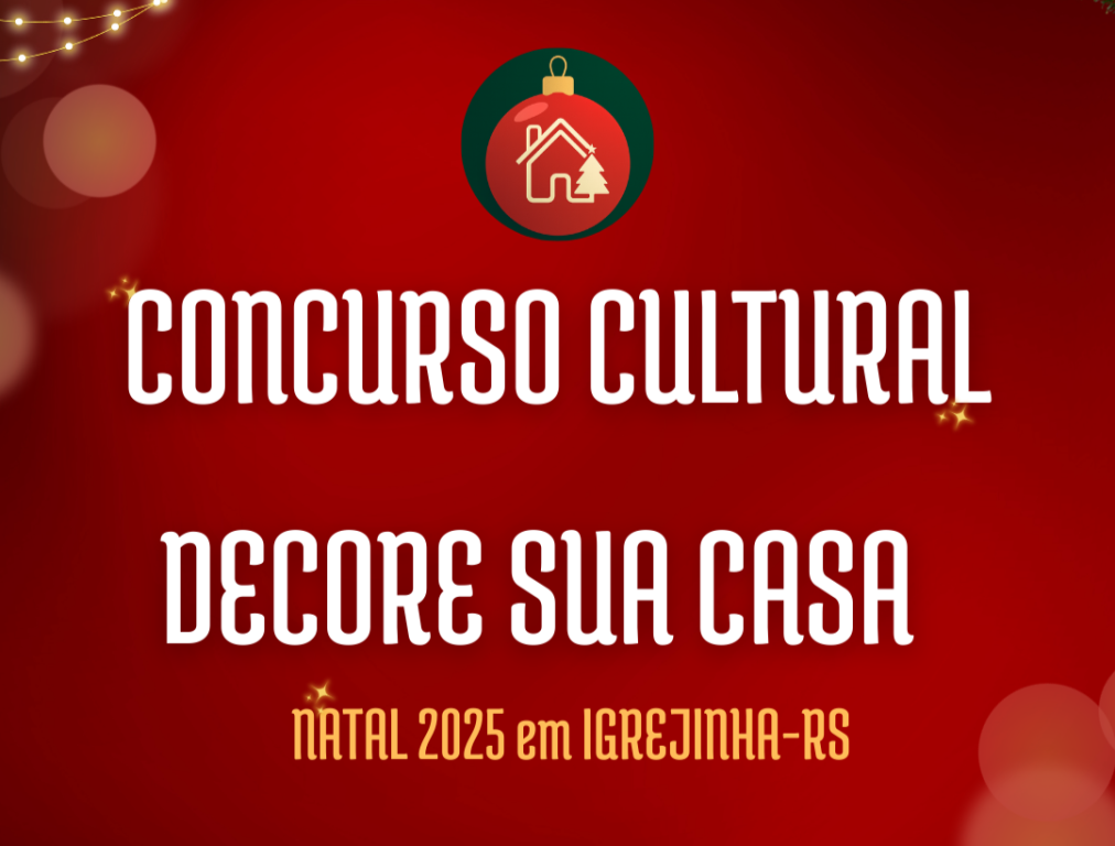 Igrejinha vira vitrine natalina com concurso “Decore Sua Casa – Natal 2025”