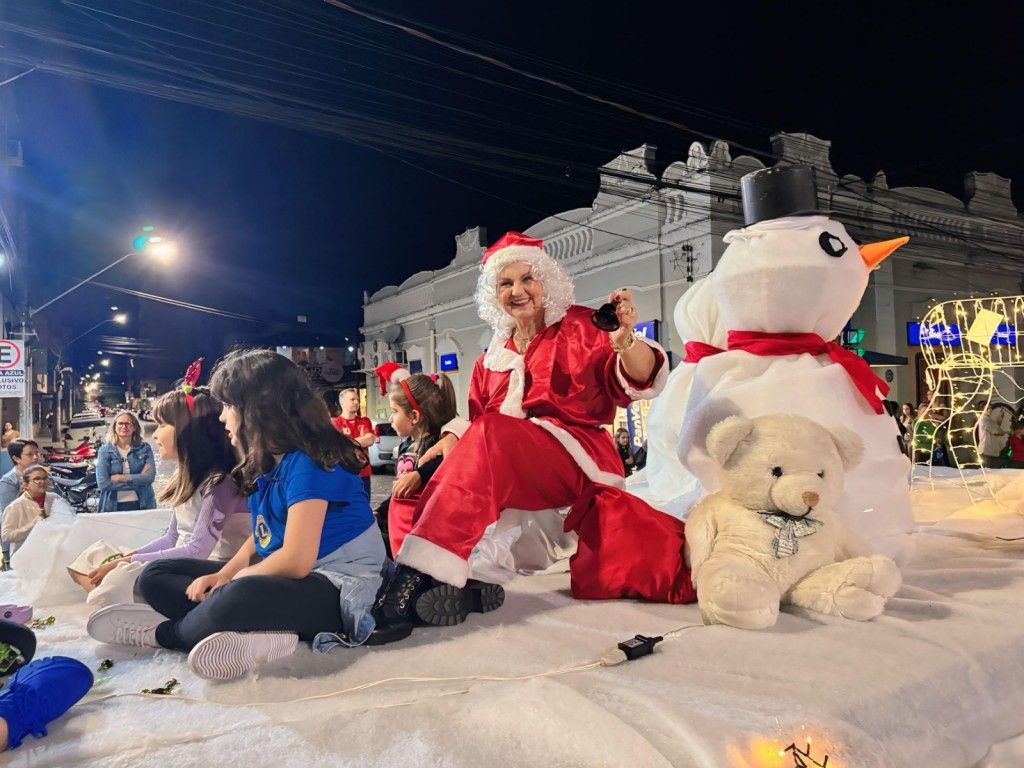 Natal Mágico de Taquara iniciará com desfile e espetáculo “A Magia do Natal”