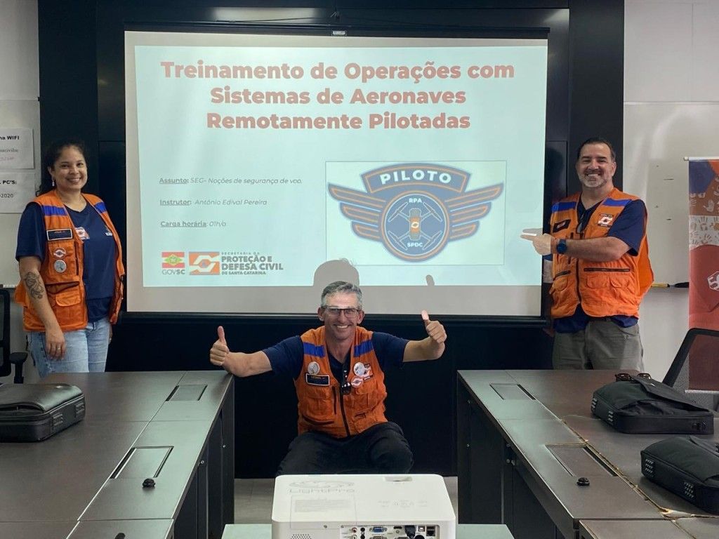 Defesa Civil de Itapema participa de treinamento estadual para operação ...