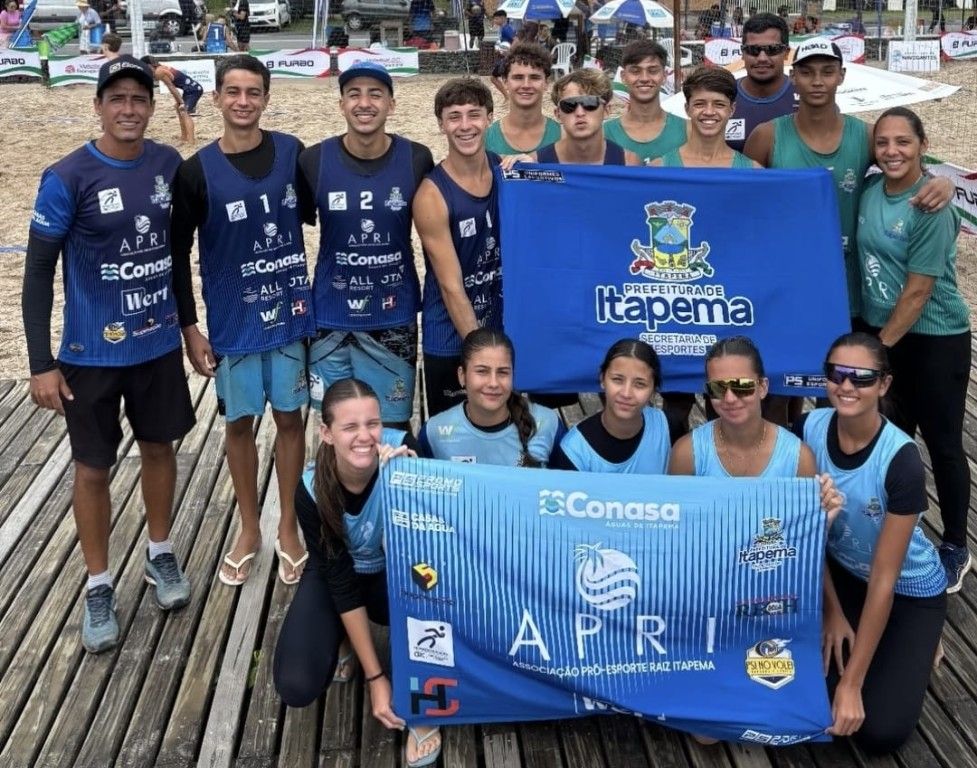 Itapema marca presença no vôlei de praia e no basquete neste fim de semana