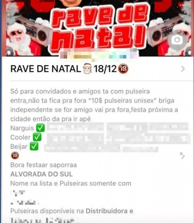 "Rave de Natal" é fechada pela PM ao tentar esconder local para evitar ...