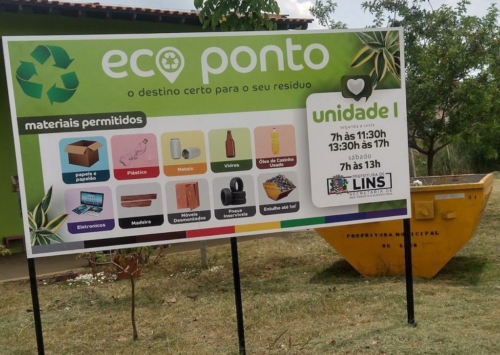 Ecoponto do Bom Viver não funcionará no feriado de 12 de outubro