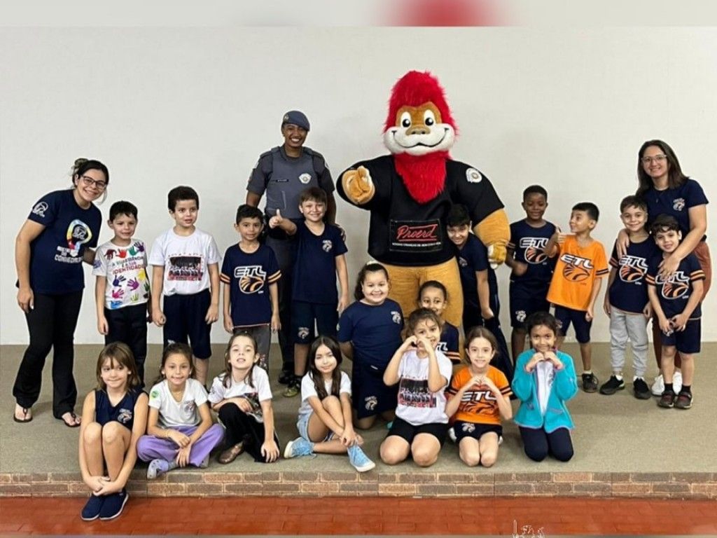 PROERD leva educação cidadã às crianças da ETL em Lins