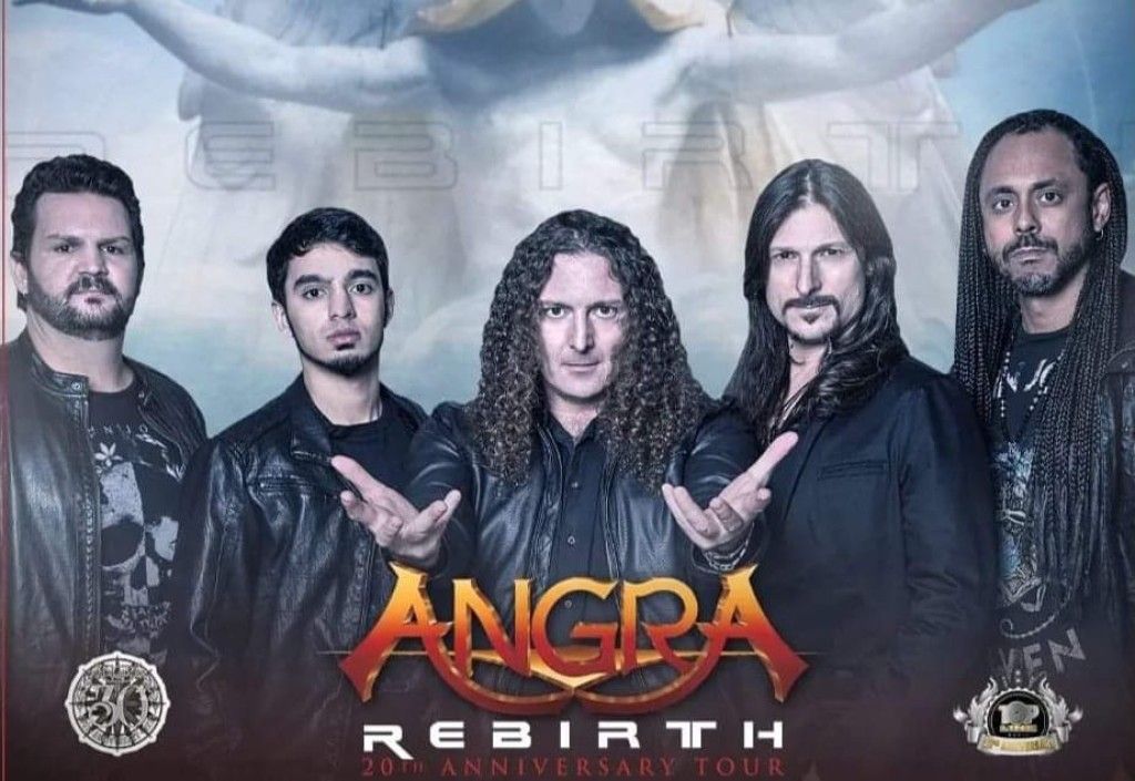 Banda Angra faz show gratuito em cidade da região no início de dezembro