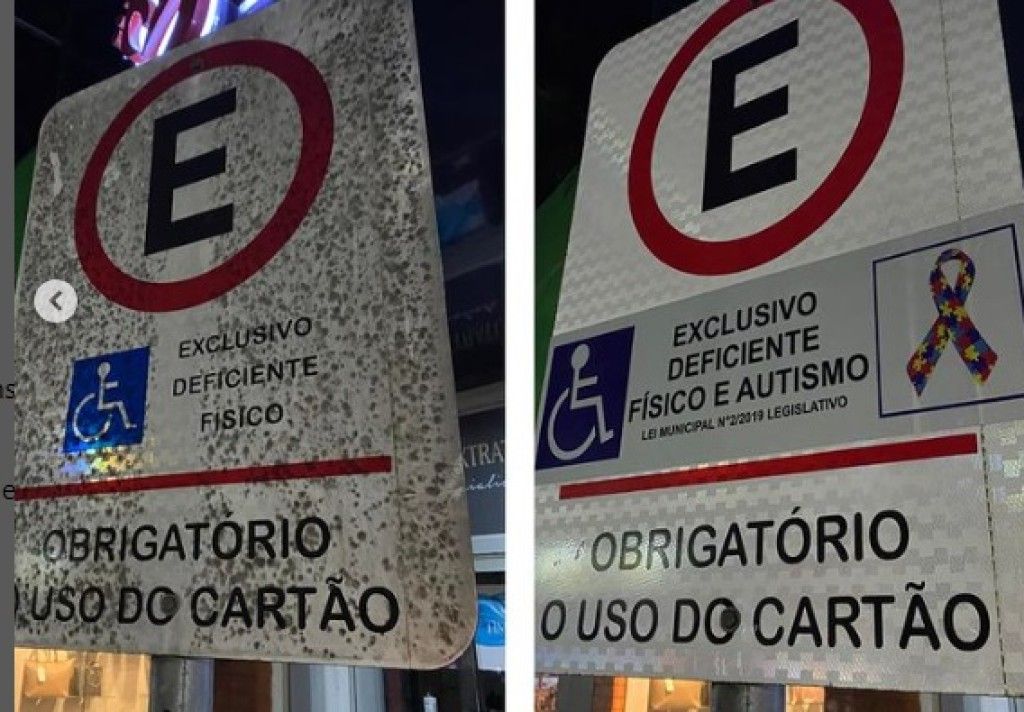 Loanda ganha vagas de estacionamento exclusivas para pessoas autistas