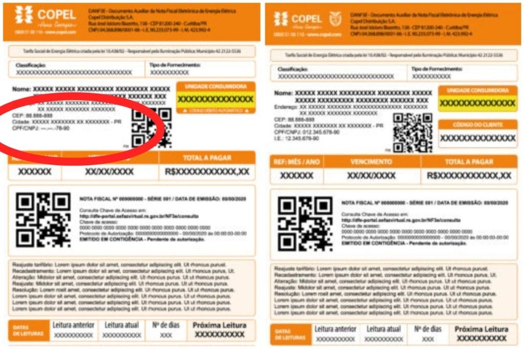 Conta de energia da Copel passa por mudança